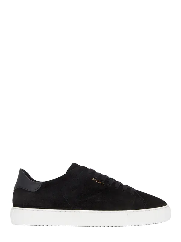 Axel Arigato Clean 90 Suede Sneakers - Black & White