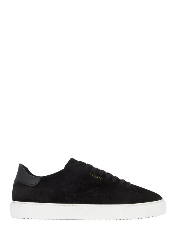 Axel Arigato Clean 90 Suede Sneakers - Black & White