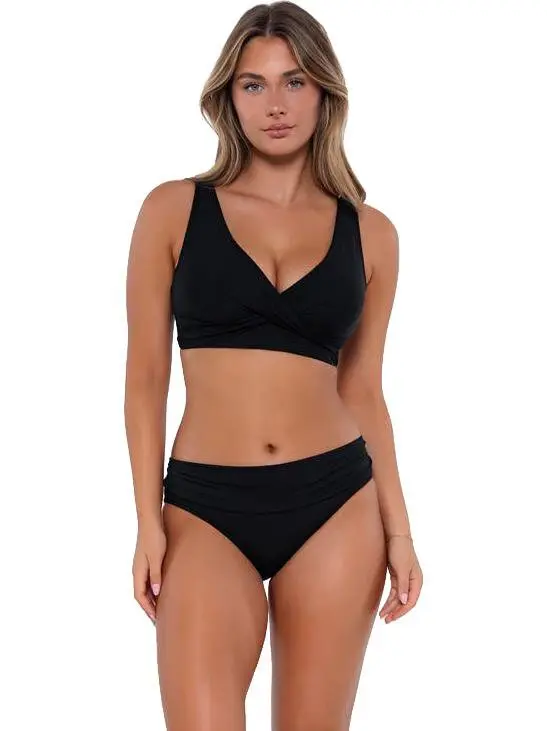 SUNSETS Elsie Bikini Swimsuit Top - Black