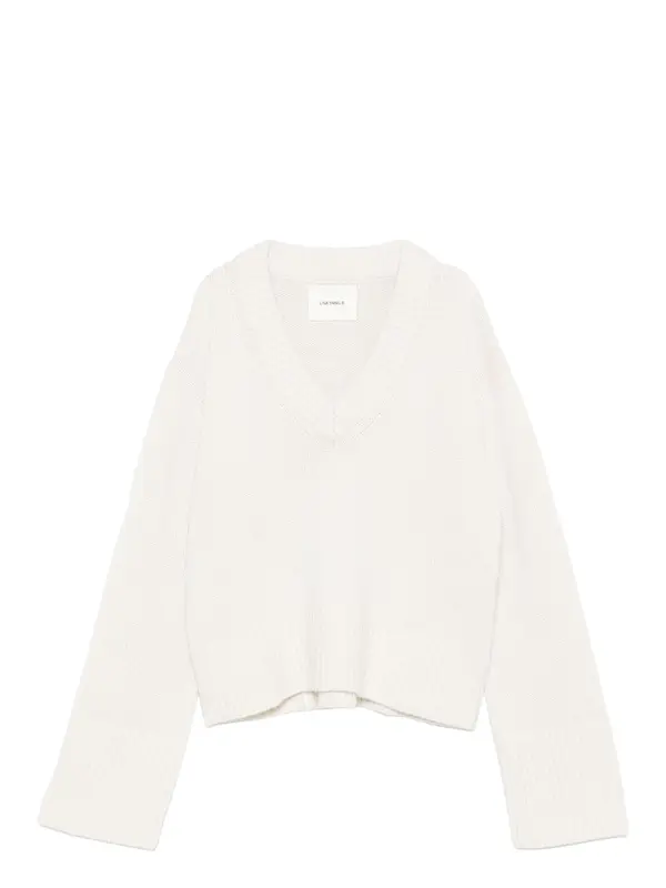 LISA YANG Aletta Sweater - White