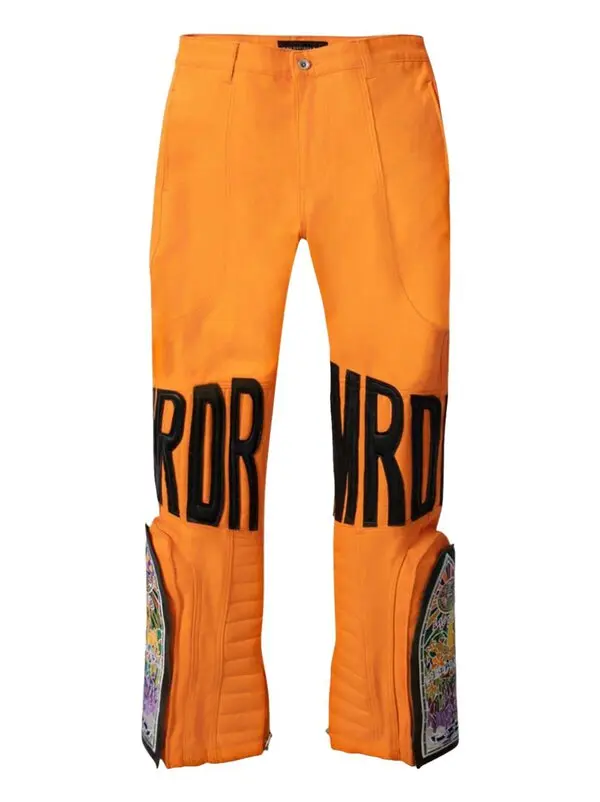 WHO DECIDES WAR BY EV BRAVADO Mrdr Trousers - Orange