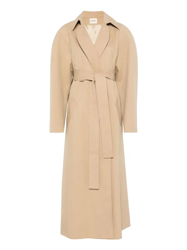 Khaite Roth Trench Coat - Neutrals
