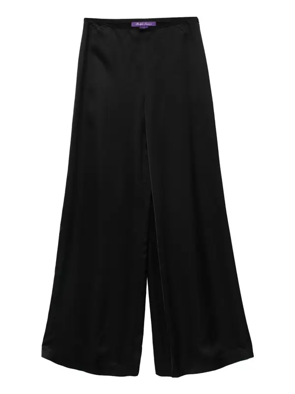 Ralph Lauren Satin Trousers - Black