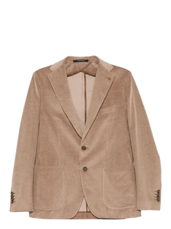 Tagliatore Corduroy Blazer - Brown