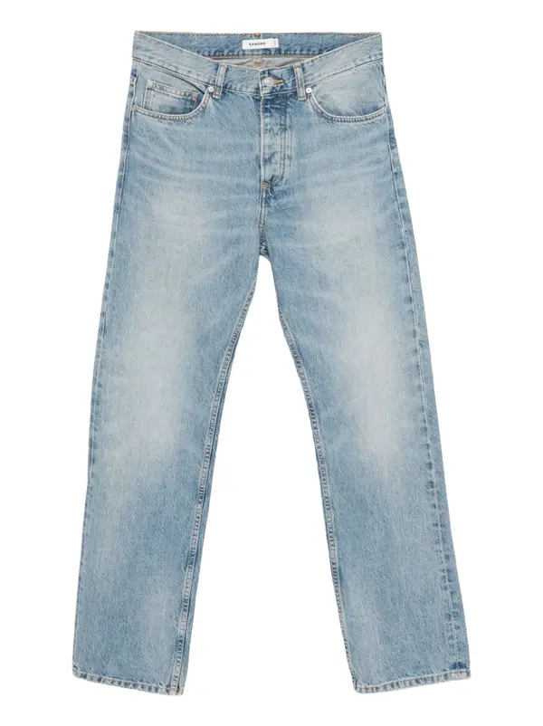 Sandro Straight-leg Jeans - Blue