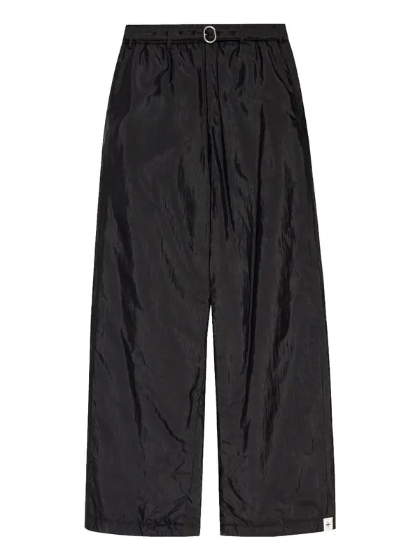 JIL SANDER Wide-leg Trousers - Black
