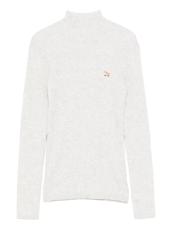 Maison Kitsuné Baby Fox Sweater - Grey