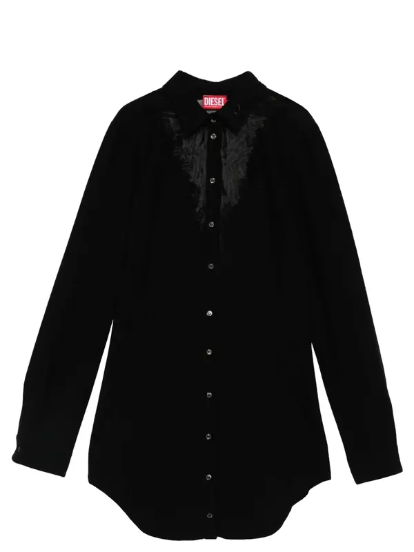 DIESEL® D-giseld Mini Dress - Black