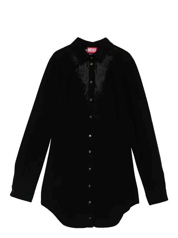 DIESEL® D-giseld Mini Dress - Black