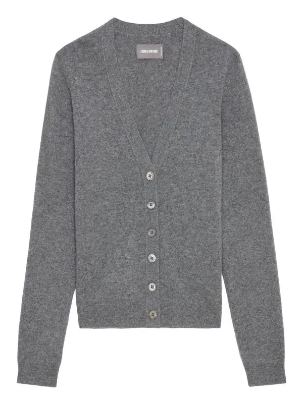 Zadig&Voltaire Jemmy Cardigan - Gris Chine