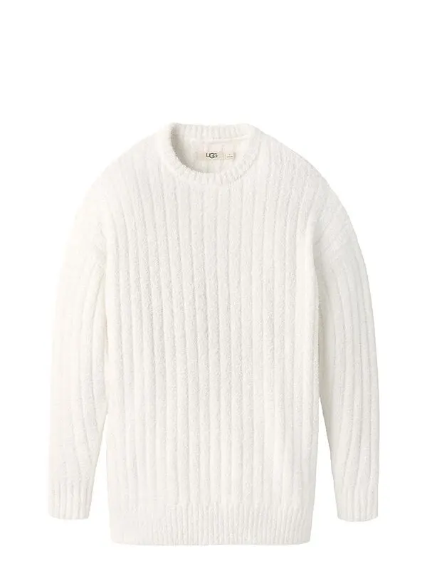 UGG Riz Ribbed Sweatshirt - Cream