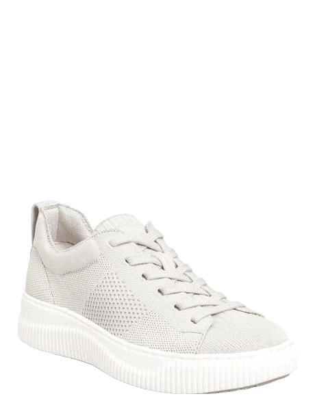 SOFFT Faro Knit And Leather Sneakers - Light Grey