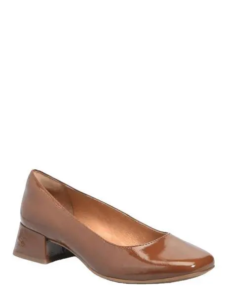 SOFFT Lillian Leather Pumps - Toffee Patent