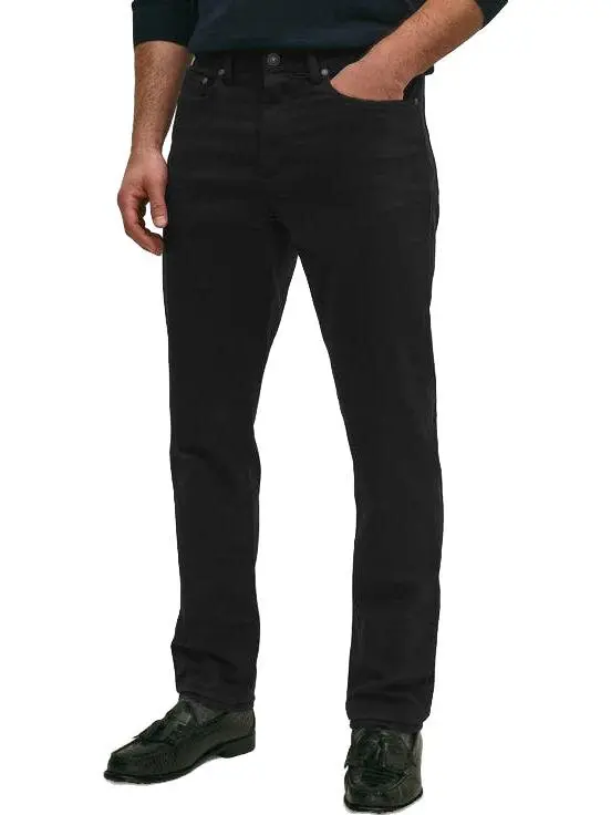 Brooks Brothers Five-pocket Straight-leg Trousers - Black