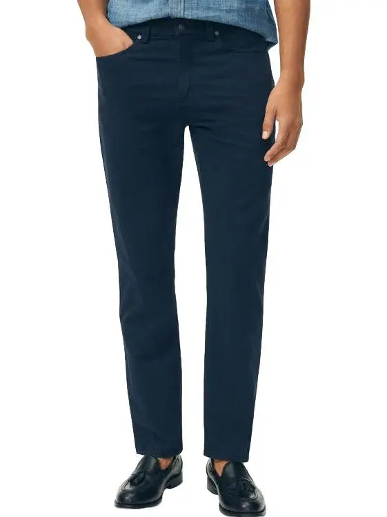 Brooks Brothers The Richmond Five-pocket Straight-leg Pants - Navy