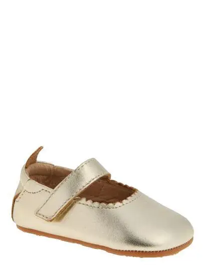 Old Soles Glam Gab Mary Jane Flat - Gold