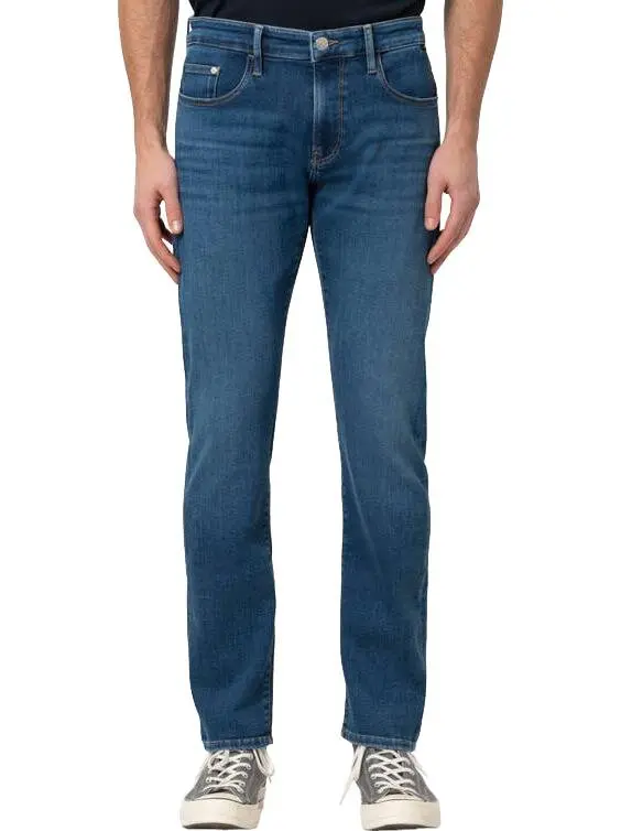 MAVI Marcus Slim Straight Leg Jeans - Dark Brushed Feather Blue