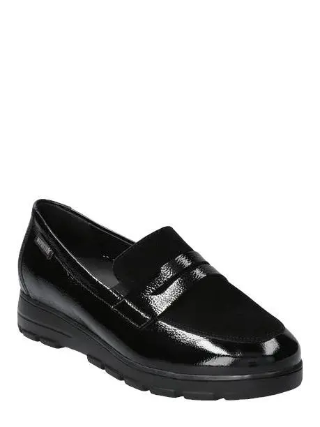 Mephisto Carima Penny Loafer - Black Patent