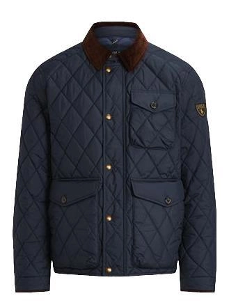 Polo Ralph Lauren Water-repellent Quilted Jacket - Navy