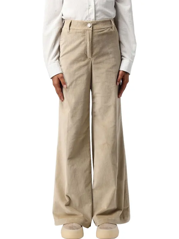 Jacob Cohen Wide Leg Pants - Beige