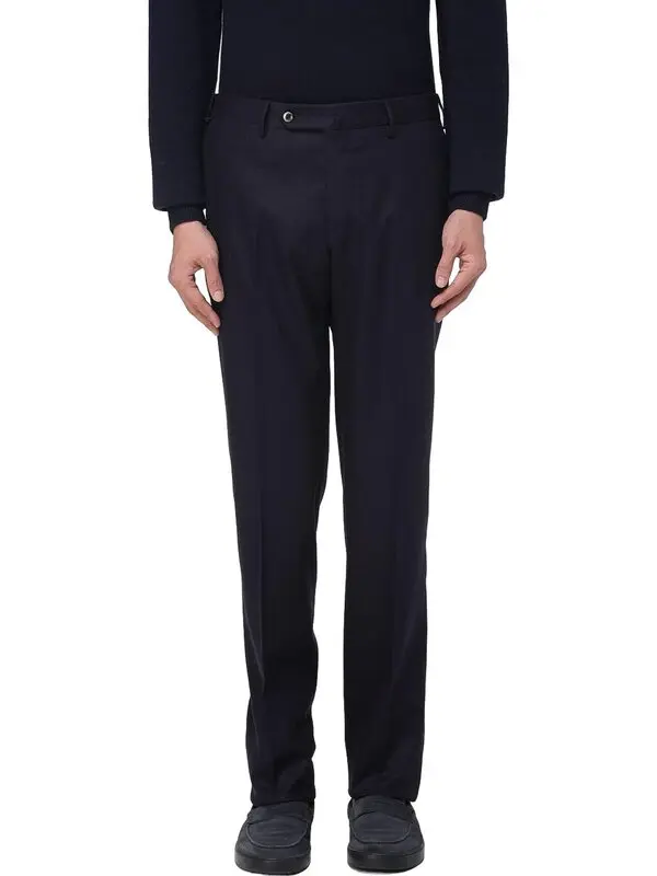 PT TORINO Tailored Trousers - Navy