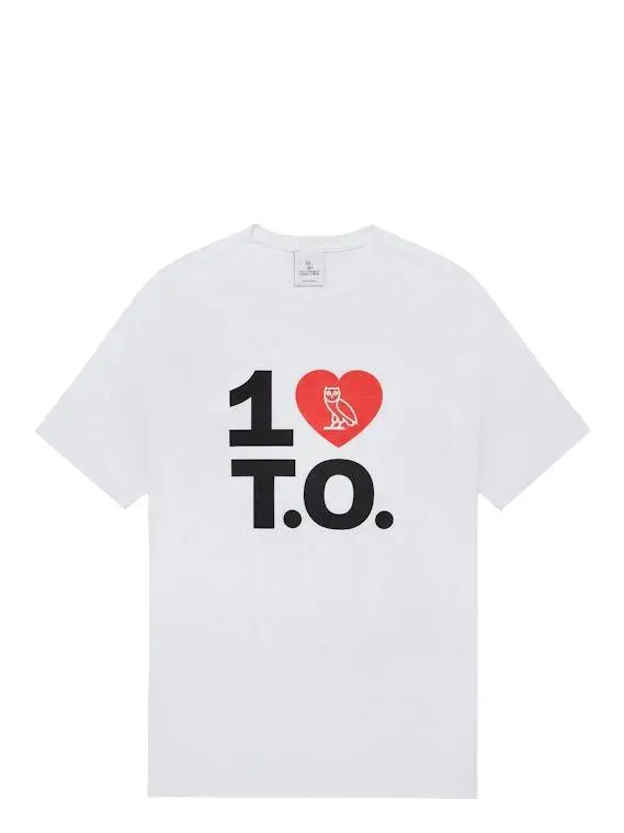 OVO 1 Love T.o. T-shirt - White