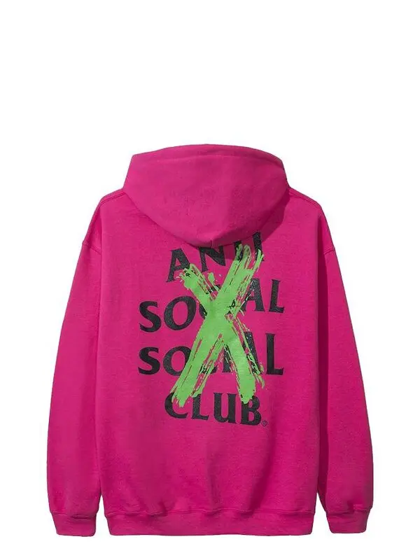 ANTI SOCIAL SOCIAL CLUB Cancelled Remix Hoodie - Pink