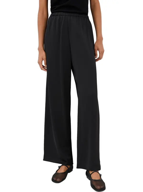 Jenni Kayne Demi Wide Leg Pants - Black