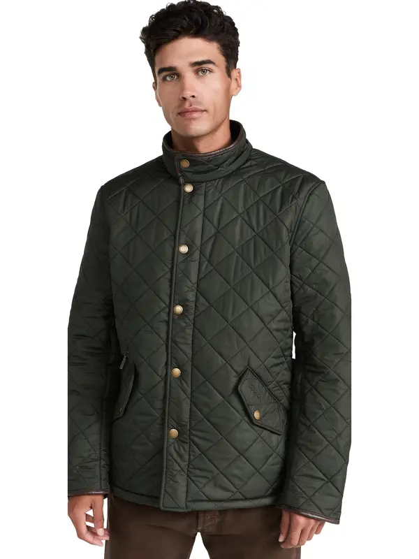 Barbour Powell Quilted Jacket - Sage