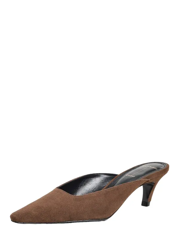 BLACK SUEDE STUDIO Logan 50mm Pumps - Brown