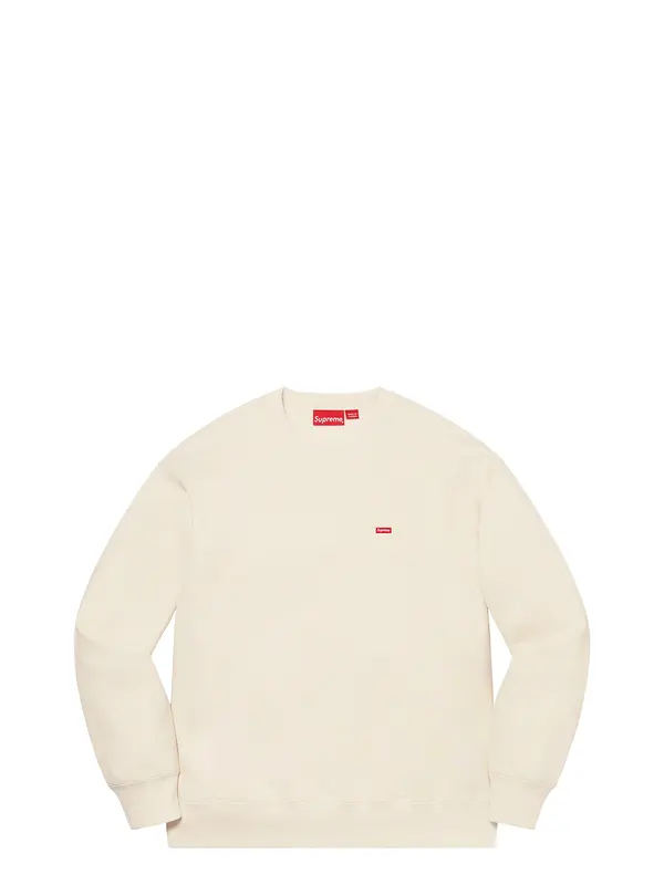 Supreme Small Box Crewneck - Cream