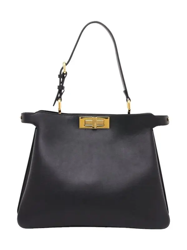 Fendi Peekaboo Soft Medium Bag - Black