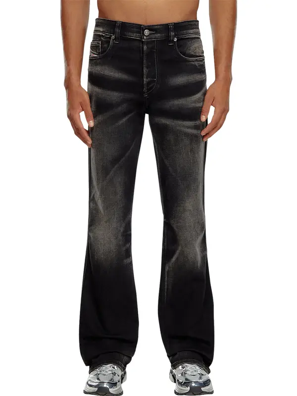 Diesel 1998 D-buck Bootcut Jeans - Black/deni