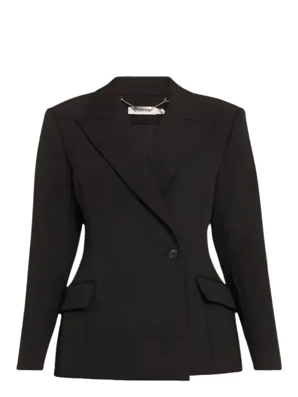 Simkhai Surabhi Hourglass Blazer - Black