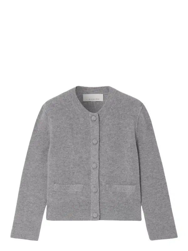 LIBEROWE Amelie Cashmere Cardigan - Gray