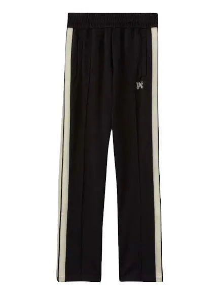 Palm Angels Monogram Track Pants - Black/off White