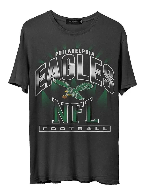 Junk Food Clothing Nfl Philadelphia Eagles Flea Market Tee - Black