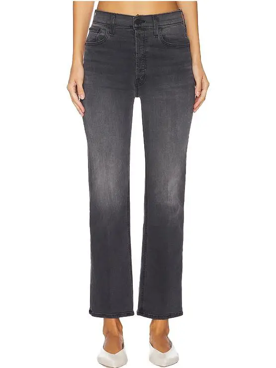 MOTHER The Tripper Ankle Jeans - Black