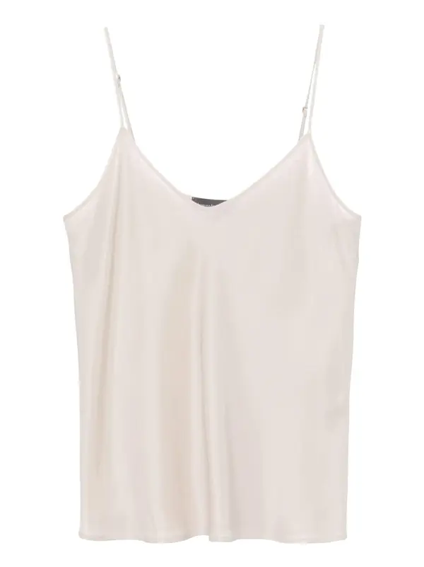 Lorena Antoniazzi Sheer Tank Top - Neutrals