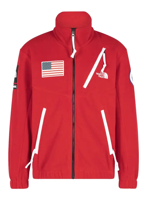 Supreme X The North Face Trans Antarctica Expedition Jacket - Red