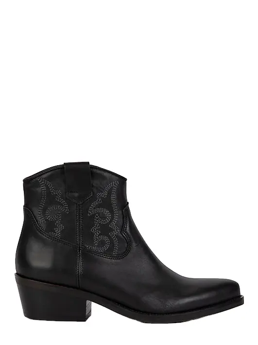 Penelope Chilvers Cassidy Cowboy Boots - Black