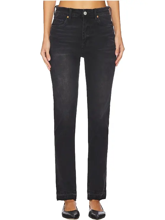 Blanknyc Jet-setting Jeans - Black Denim