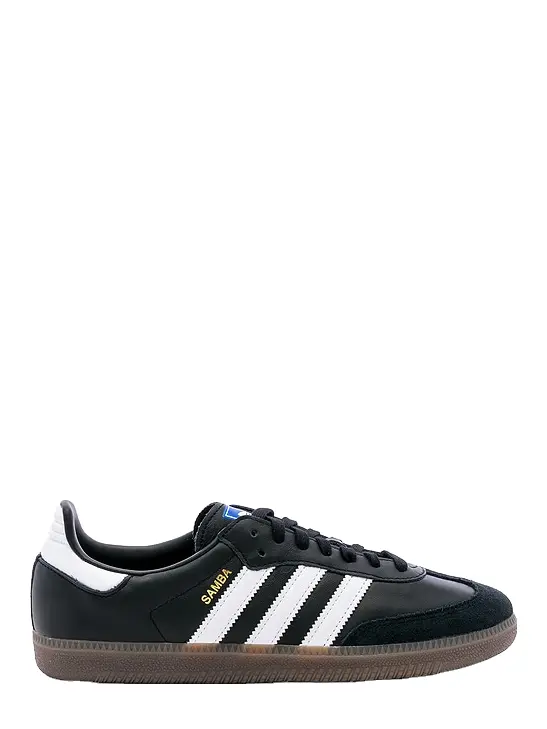 Adidas Originals By Alexander Wang Samba Og Sneaker - Black  White  & Clear Granite