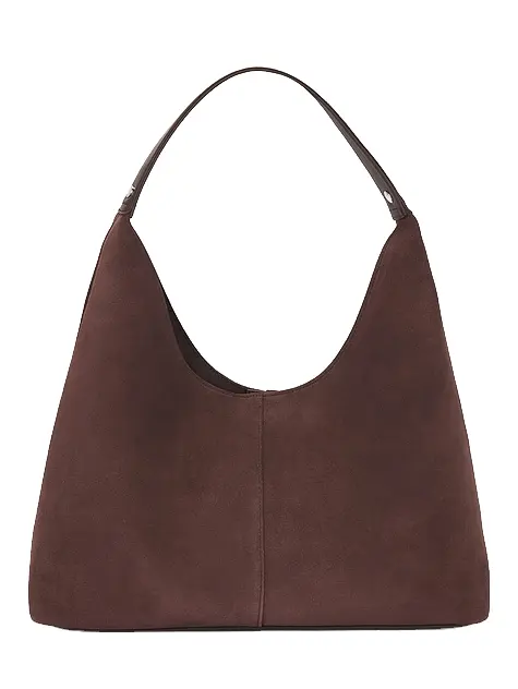 NAKEDVICE The Renee Bag - Chocolate & Silver