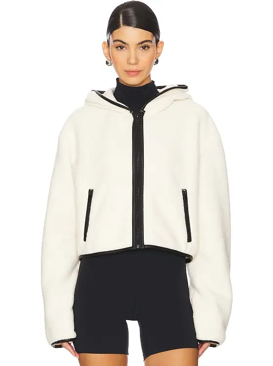 LAMARQUE Arlina Faux Fur Jacket - Ivory
