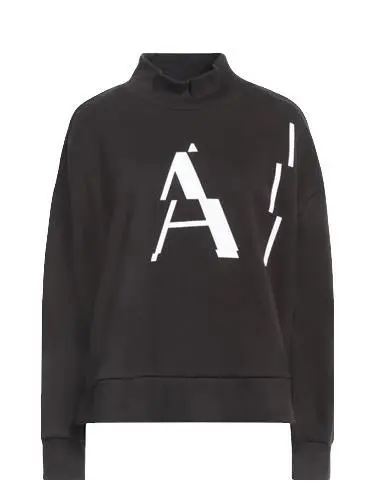 Armani Exchange Sweatshirt In Cotton And Elastane - Brown