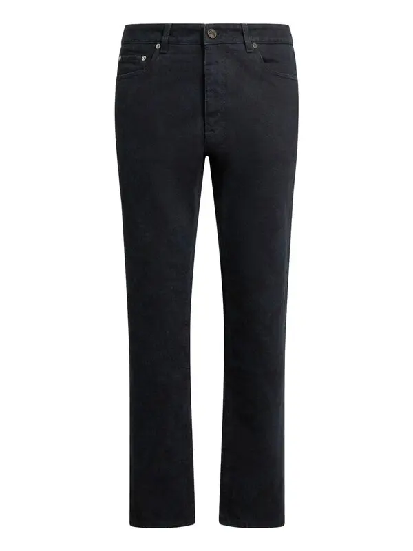 Etro Paisley-pattern Jeans - Black