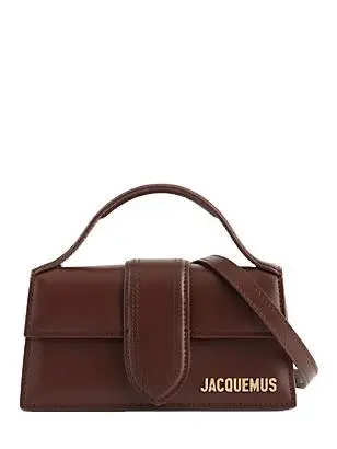 Jacquemus Le Bambino Leather Top-handle Bag - Brown