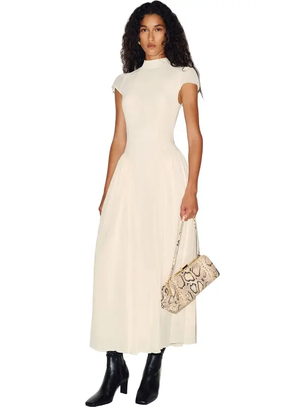 REFORMATION Maven Maxi Dress - Ivory