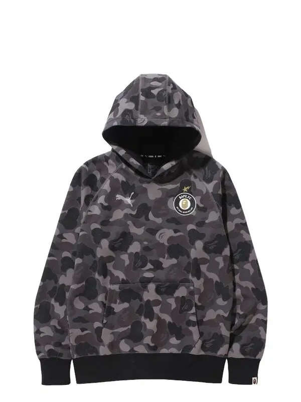 BAPE X Puma Abc Camo Pullover Hoodie - Black